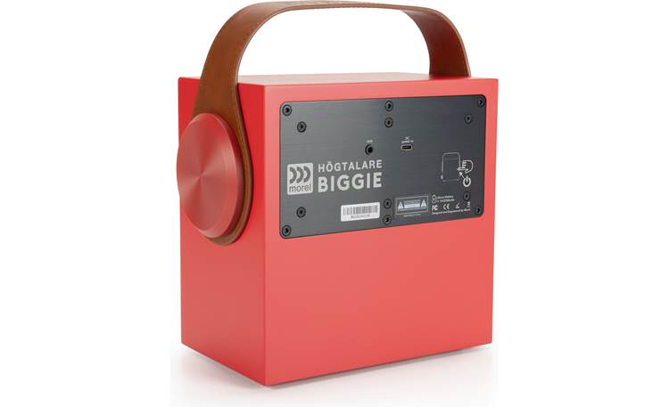 Morel BIGGIE (Ruby Red) Portable Bluetooth® speaker at Crutchfield