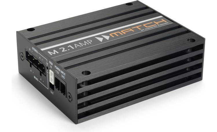 MATCH M 2.1AMP Compact 2-channel car amplifier — 170 watts RMS x 2 at ...