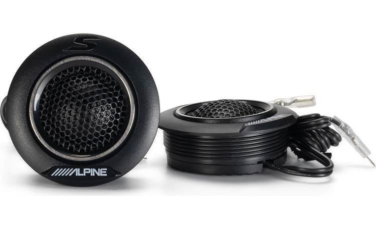 Alpine S2-S10TW S-Series 1" cloth dome tweeters at Crutchfield