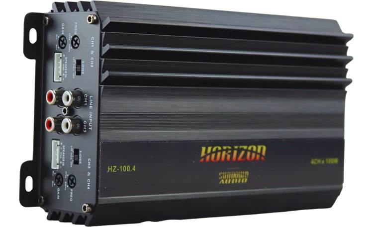 Sundown Audio HZ-100.4 Horizon Series 4-channel amplifier — 100 watts RMS x 4 at Crutchfield