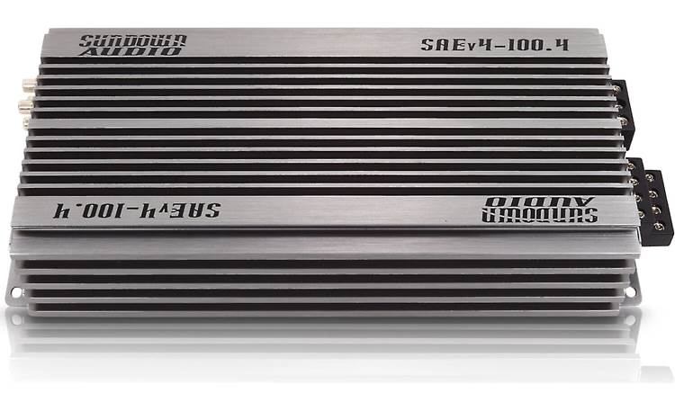 Sundown Audio SAEv4-100.4 4-channel car amplifier — 100 watts RMS x 4 at Crutchfield