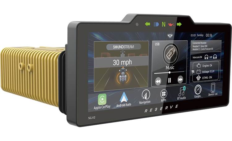 Soundstream Reserve SG.V2 Reserve series 8.2" touchscreen receiver ...