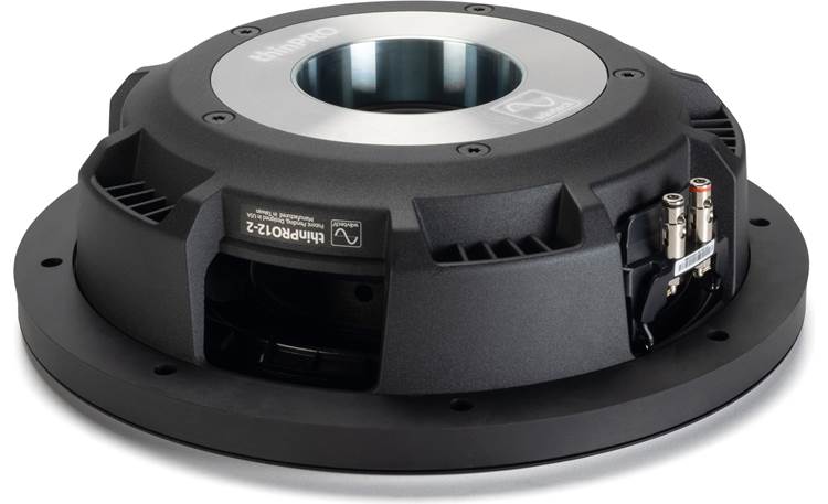 W&vtech thinPRO12-2 12" 2-ohm shallow-mount component subwoofer at Crutchfield