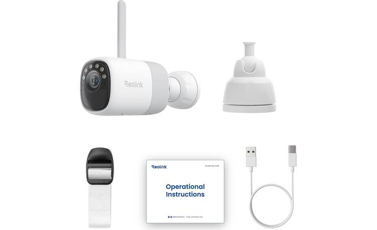 Reolink Altas B630 2K indoor/outdoor wireless bullet camera at Crutchfield