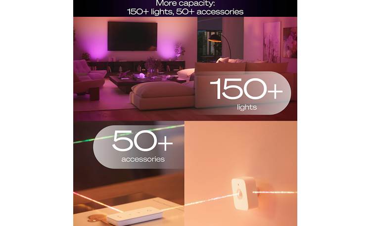 Philips Hue Bridge Pro Smart home hub for Hue systems at Crutchfield