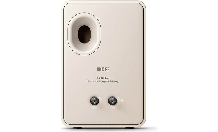 KEF LS50 Meta (Sand Shell) Bookshelf speakers at Crutchfield
