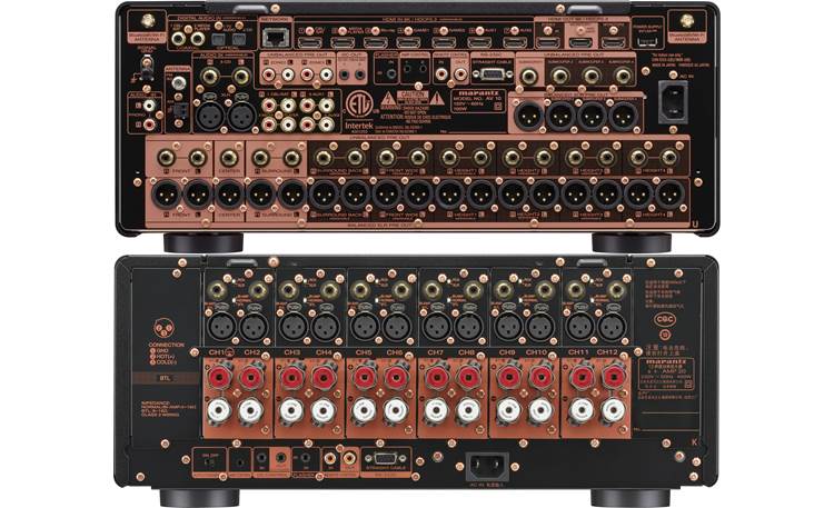 Marantz AV 10 & AMP 20 Reference-quality home theater preamp/processor ...