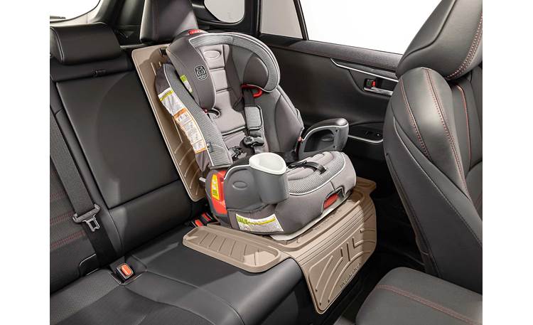 WeatherTech Child Car Seat Protector with Seat Back (Tan) Keep your ...