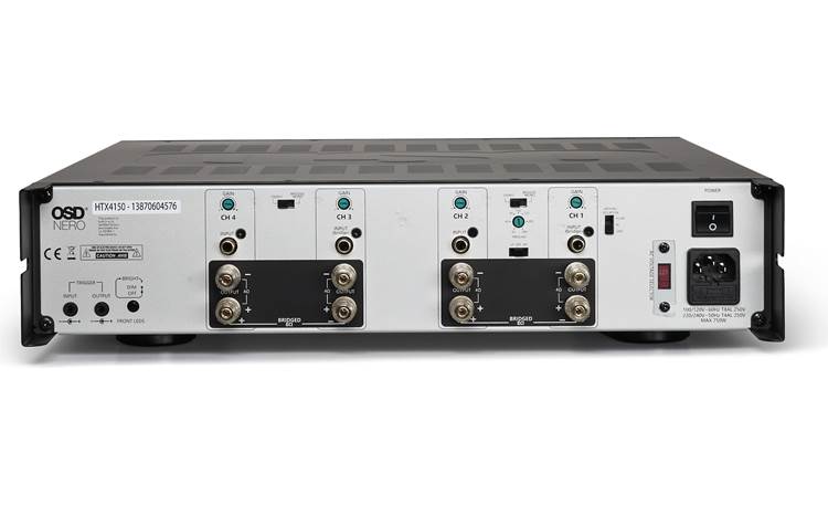 OSD HTX-4150 4-channel power amplifier at Crutchfield