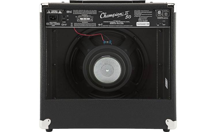 Fender Champion™ II 50 50-watt guitar amplifier with 12" speaker at ...