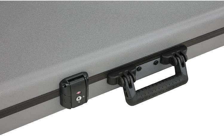 Fender Deluxe Molded Case — Stratocaster® and Telecaster® (Silver/Blue ...
