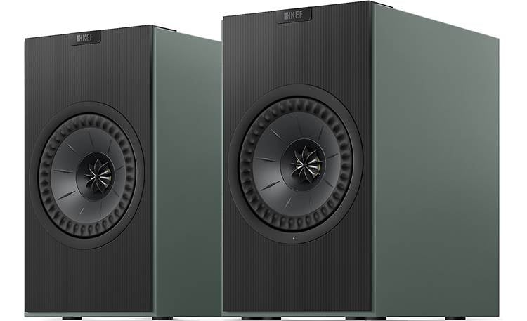 KEF Coda W (Moss Green) Powered stereo speakers with Bluetooth® at ...