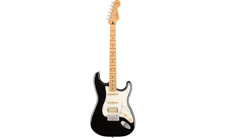 Fender Player II Stratocaster® HSS (Black) Electric guitar with alder ...