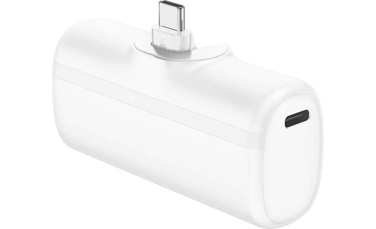Nimble Bump 5K Portable USB-C Charger (White) Rechargeable 20-watt ...