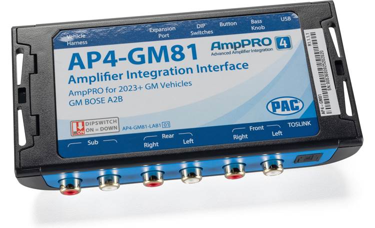 PAC AmpPRO AP4-GM81 Aftermarket Amplifier Interface Allows seamless ...