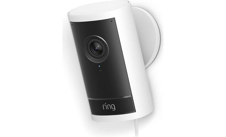 Ring Outdoor Cam Pro (Plug-in) (White) Wired outdoor 4K security camera ...