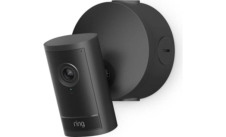Ring Outdoor Cam Pro (Power over Ethernet) (Black) Wired outdoor 4K ...