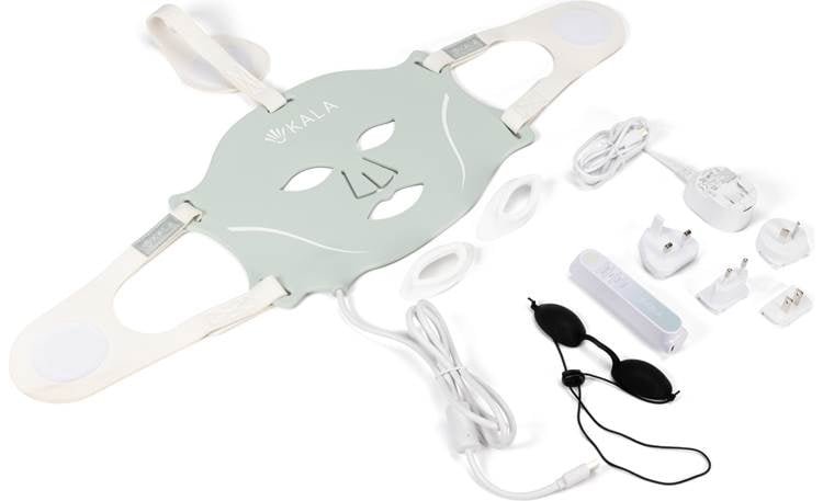 Kala Red Light Face Mask Portable, rechargeable therapy mask with two ...