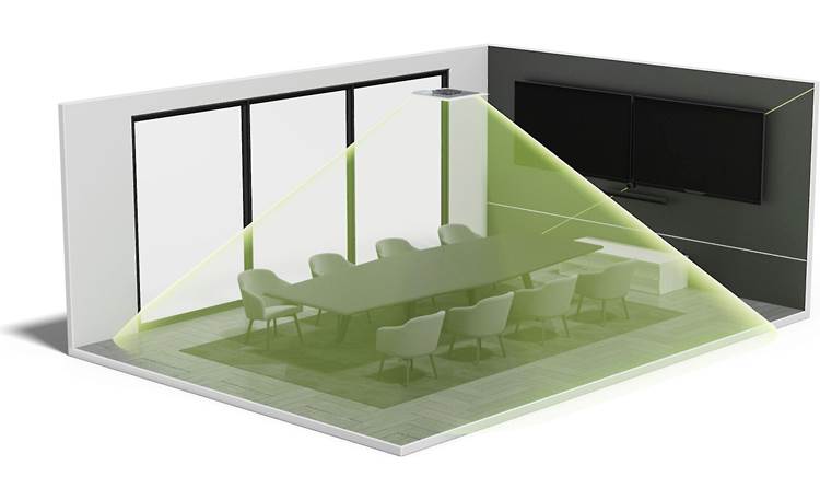 Shure MXA902W-S + ANIUSB-MATRIX KIT Ceiling microphone/speaker array ...