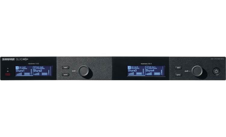 Shure SLXD4Q+ Four-channel wireless receiver for SLX-D systems (G57 ...
