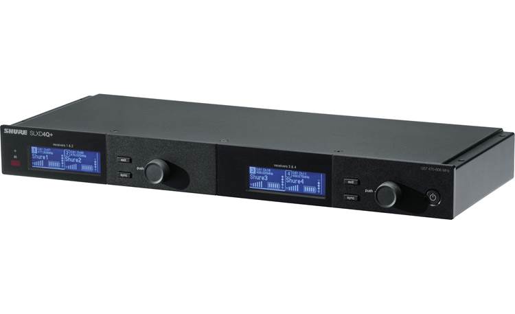 Shure SLXD4Q+ Four-channel wireless receiver for SLX-D systems (G57 ...