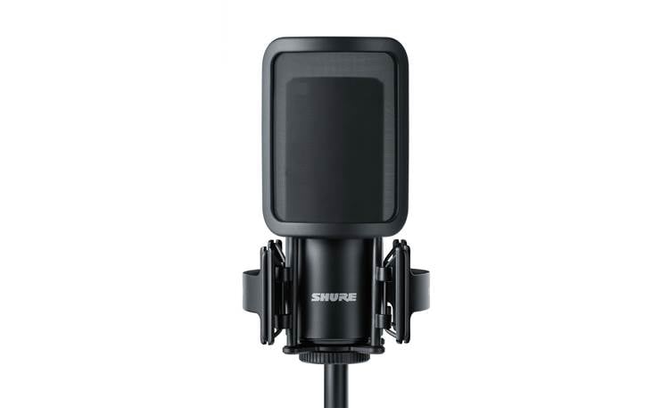 Shure SM4-K-KIT Package includes SM4 microphone, shock mount, pop ...