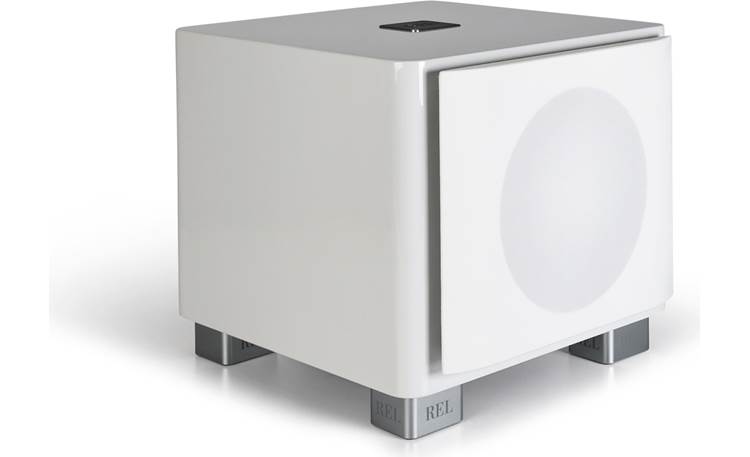 REL T/7x (White) 8" powered subwoofer with 10" passive radiator at ...