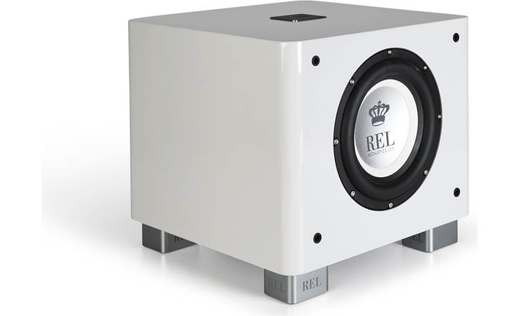 REL T/7x (White) 8" powered subwoofer with 10" passive radiator at ...