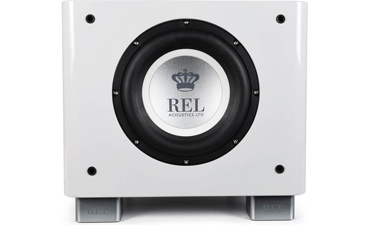 REL T/7x (White) 8" powered subwoofer with 10" passive radiator at ...