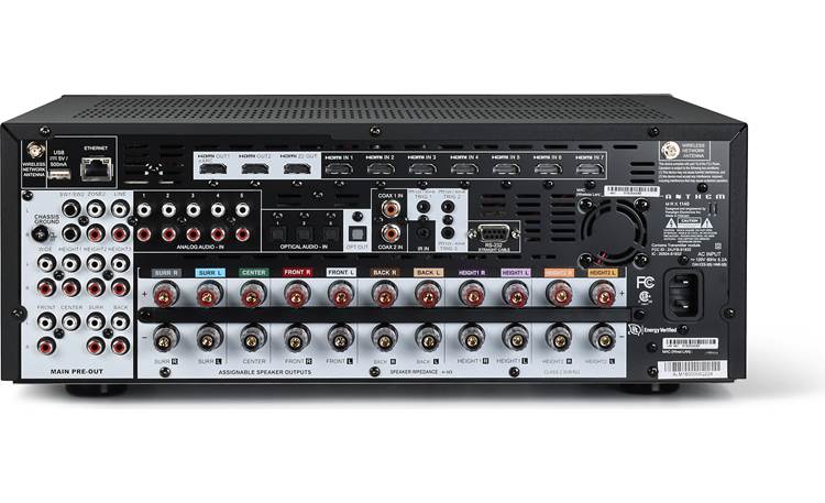 Anthem MRX 1140 8K 11.2-channel home theater receiver with Dolby Atmos ...