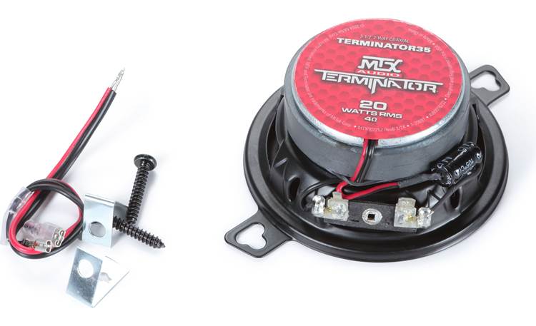 MTX Terminator35 Terminator Series 3-1/2" 2-way car speakers at Crutchfield
