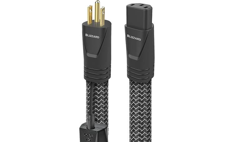 AudioQuest Blizzard (1 meter/3.3 feet) Power cable with 15-amp IEC-C13 ...