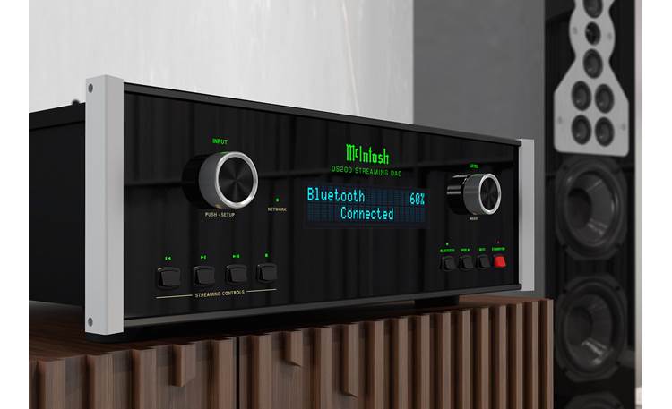 McIntosh DS200 Streaming DAC/digital preamplifier with Wi-Fi and Bluetooth® at Crutchfield