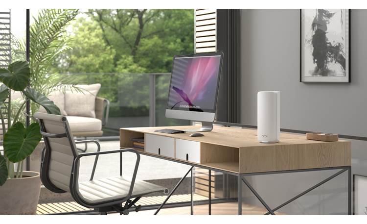 NETGEAR Orbi 870 (2-pack) Tri-band mesh Wi-Fi 7 system with 1 router ...
