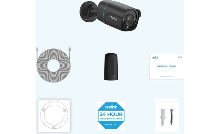 Reolink P330 Two hard-wired, weather-resistant 4K cameras with motion ...