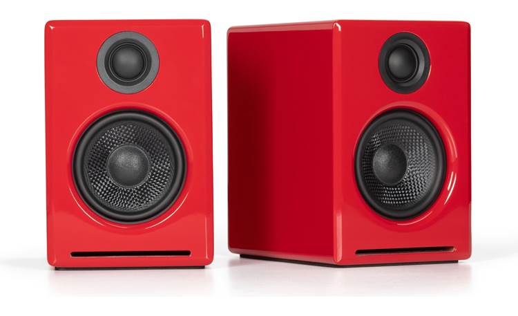 Audioengine A2+ Home Music System (High-gloss Red) Powered stereo ...