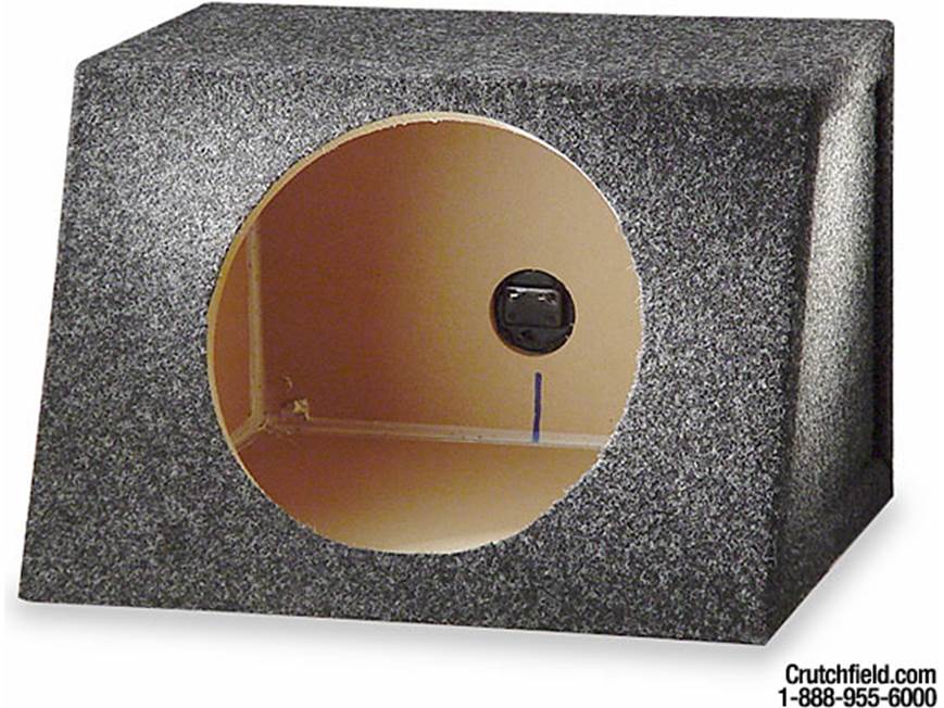 R & T Subwoofer Boxes Compact Type 1 hatchback box for 10" sub at ...