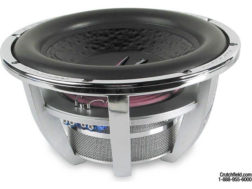 Audiobahn AW1200Q 12" Dual 4-ohm Voice Coil Component Subwoofer at ...