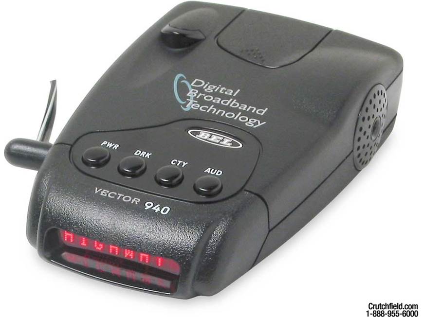 BEL Vector 940 Radar Detector at Crutchfield
