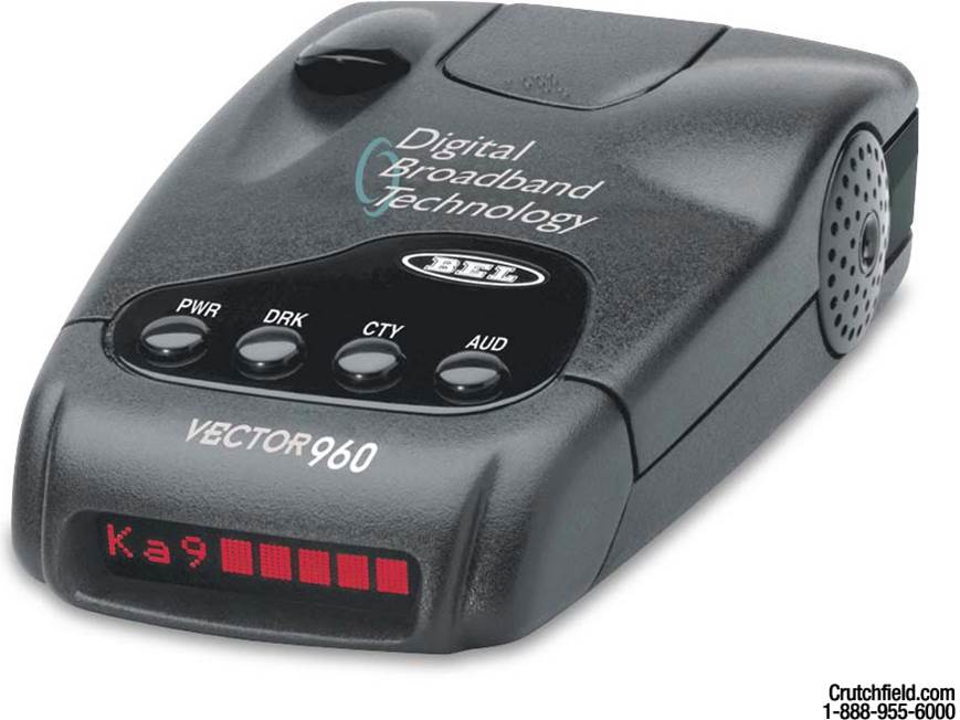 BEL Vector 960 Radar Detector at Crutchfield