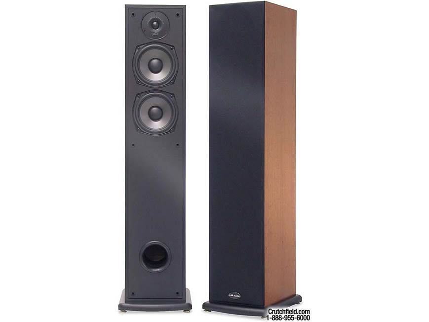 Polk Audio R40 (Cherry) Floor-standing speakers at Crutchfield