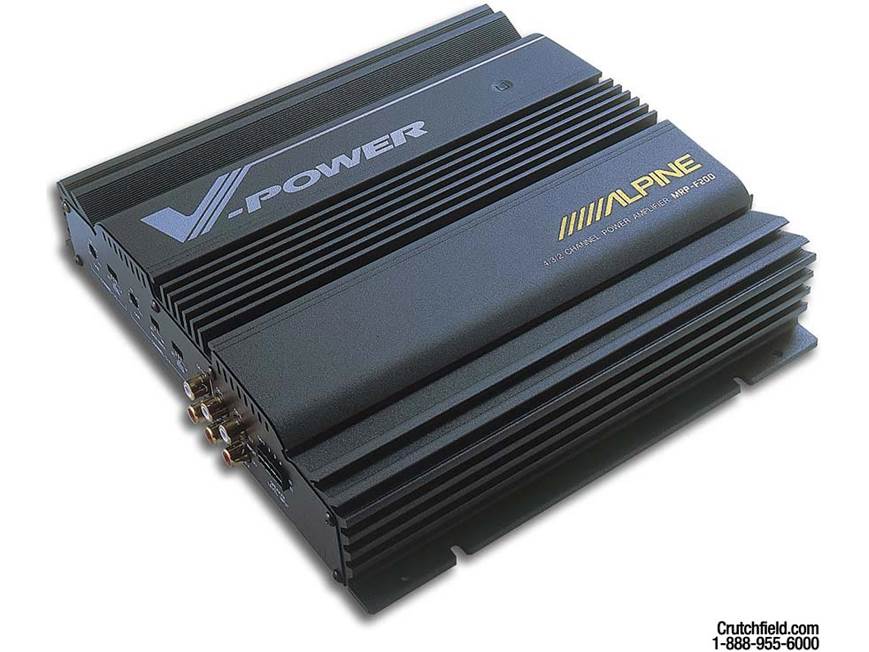 Alpine MRP-F200 40W x 4 Car Amplifier at Crutchfield