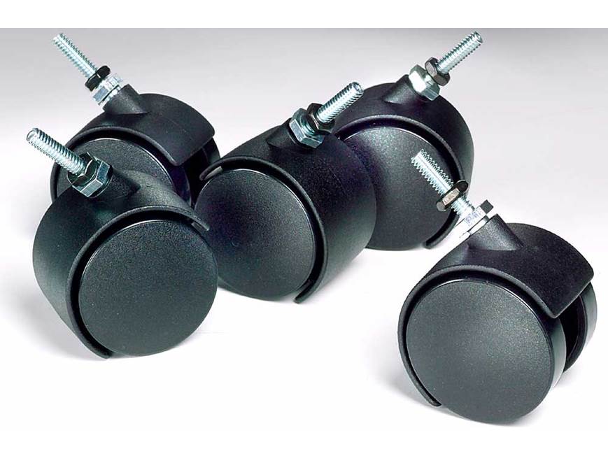 Sanus CK 5-pack caster kit for Euro II (EF) Series at Crutchfield