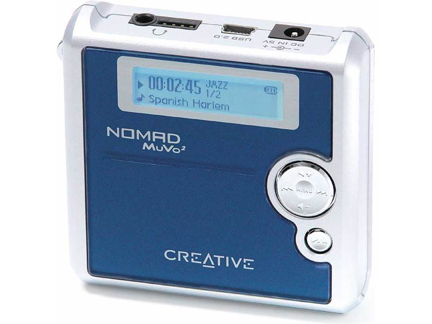 Creative NOMAD® MuVo2 Portable MP3/WMA player at Crutchfield