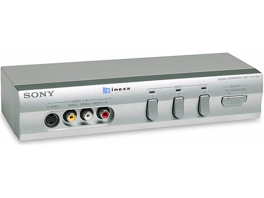 Sony IFU-HS1 3-source A/V switcher for Sony Cineza front projectors at ...