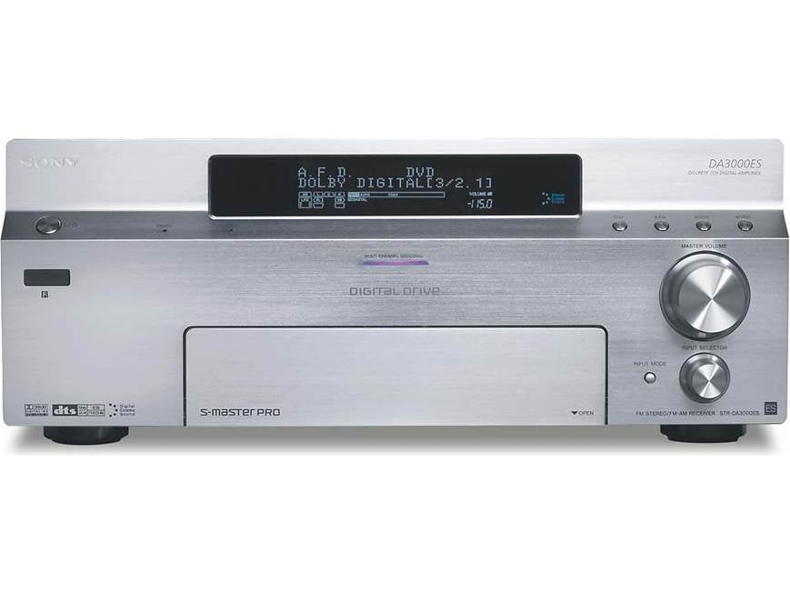 Sony ES STR-DA3000ES Home theater receiver with Dolby Digital EX, DTS ...