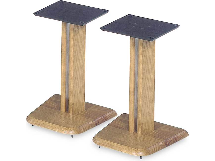 Wood Technology FGH-16 (Oak) Furniture-grade hardwood speaker stands ...