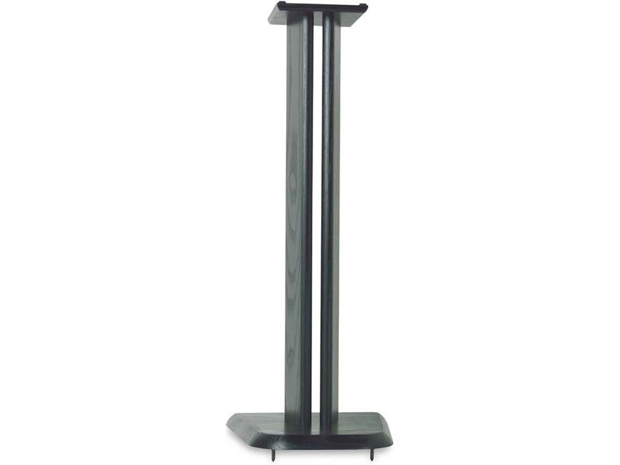 Wood Technology FGH-26 (Ebony) Furniture-grade hardwood speaker stands ...