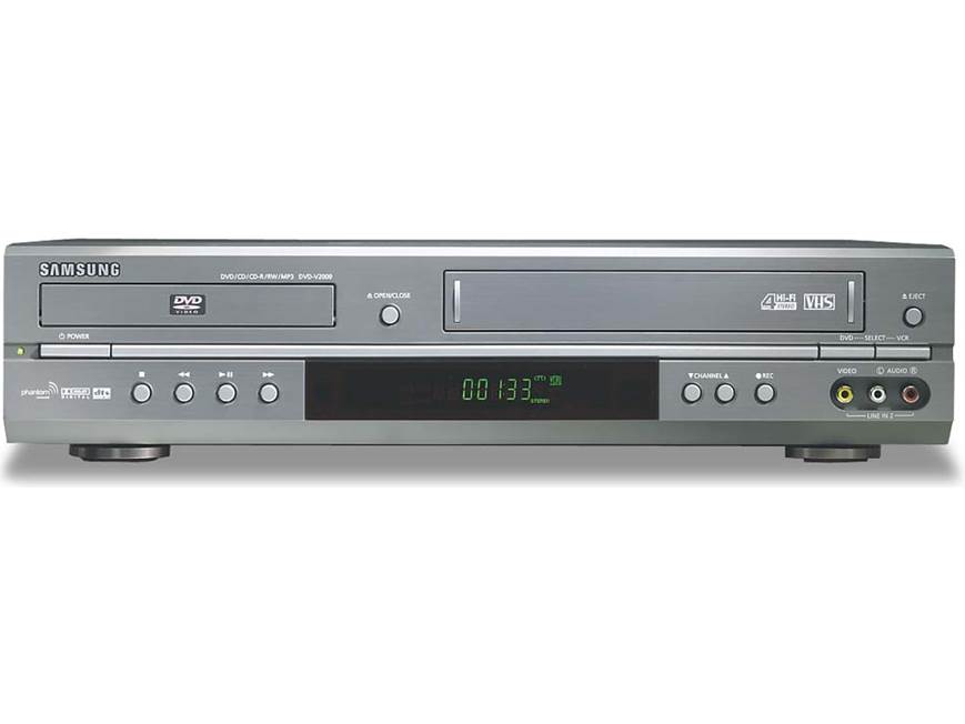 Samsung DVD-V2000 Combination DVD/CD player + HiFi VCR at Crutchfield