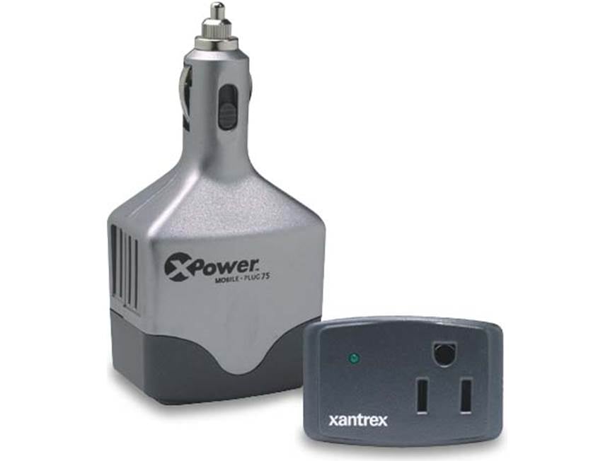 Xantrex XPower Mobile Plug 75 DC to AC Power Inverter at Crutchfield